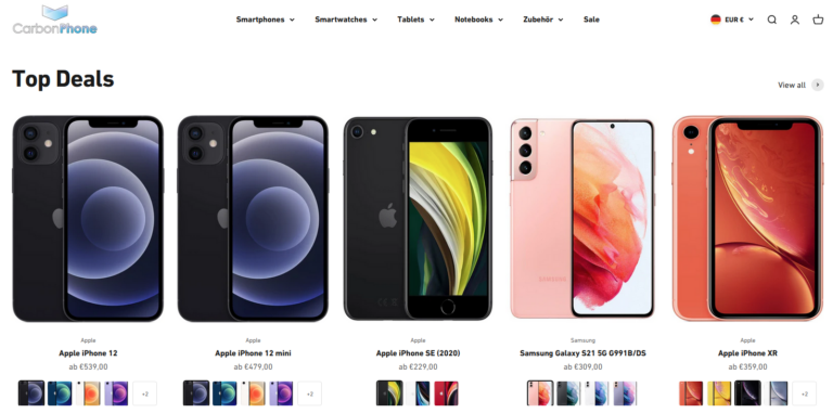 Carbonphone.de – Ein Erfahrungsbericht für den Online-Shop der Firstcom ...